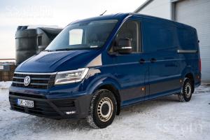 Zils Volkswagen Crafter 2020 Valmiera, ar dzinēja tilpumu 2.00 L un nobraukumu 204 tūkst. km par 18500 €, foto  vietnē AUTOMOTO.COM.LV