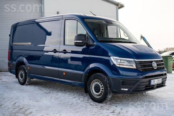 Zils Volkswagen Crafter 2020 Valmiera, ar dzinēja tilpumu 2.00 L un nobraukumu 204 tūkst. km par 18500 €, foto 3 vietnē AUTOMOTO.COM.LV
