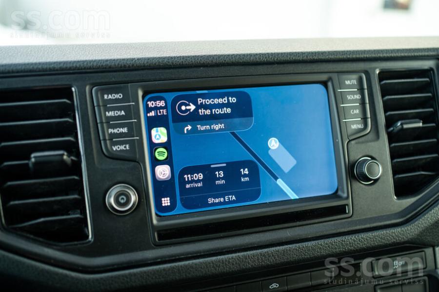 Blue Volkswagen Crafter 2020 in Valmiera, with an engine capacity of 2.00 L and mileage of 204 thousand km for 18500 €, photo 17 on AUTOMOTO.COM.LV