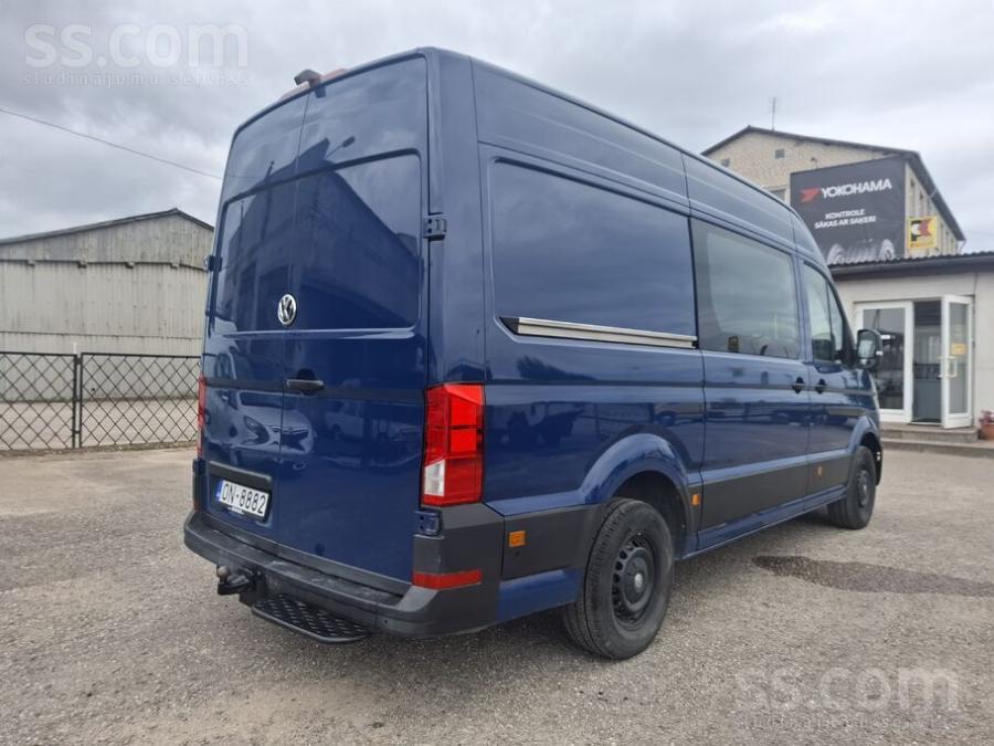 Zils Volkswagen Crafter 2020 Talsi, ar dzinēja tilpumu 2.00 L un nobraukumu 174 tūkst. km par 19800 €, foto 4 vietnē AUTOMOTO.COM.LV