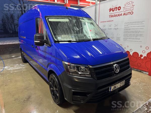 Zils Volkswagen Crafter 2021 Rīga, ar dzinēja tilpumu 2.00 L un nobraukumu 119 tūkst. km par 22990 €, foto 2 vietnē AUTOMOTO.COM.LV