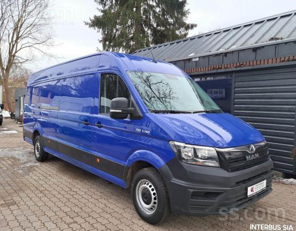 Zils Volkswagen Crafter 2022 Rīga, ar dzinēja tilpumu 2.00 L un nobraukumu 0 tūkst. km par 24745 €, foto 1 vietnē AUTOMOTO.COM.LV