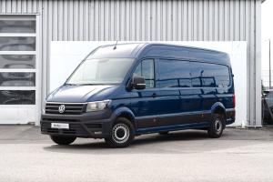 Zils Volkswagen Crafter 2020 Rīga, ar dzinēja tilpumu 2.00 L un nobraukumu 280 tūkst. km par 12950 €, foto  vietnē AUTOMOTO.COM.LV