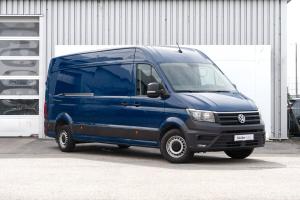 Blue Volkswagen Crafter 2020 in Riga, with an engine capacity of 2.00 L and mileage of 280 thousand km for 12950 €, photo 3 on AUTOMOTO.COM.LV