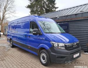 Zils Volkswagen Crafter 2022 Rīga, ar dzinēja tilpumu 2.00 L un nobraukumu 0 tūkst. km par 25289 €, foto  vietnē AUTOMOTO.COM.LV