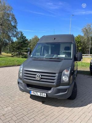 Brūns Volkswagen Crafter 2016 Kauņa, ar dzinēja tilpumu 1.97 L un nobraukumu 0 tūkst. km par 8349 €, foto  vietnē AUTOMOTO.COM.LV