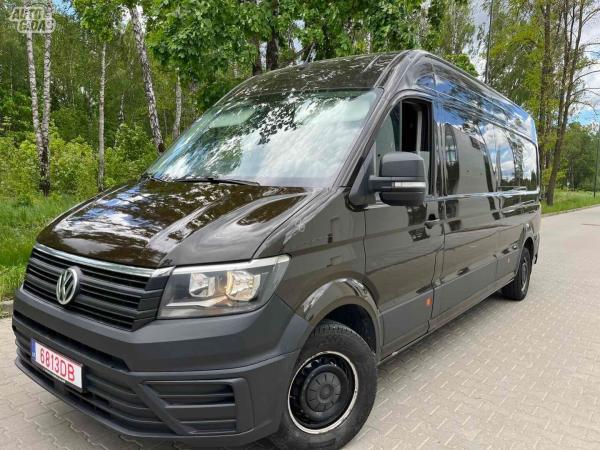 Brūns Volkswagen Crafter 2018 Kauņa, ar dzinēja tilpumu 2.00 L un nobraukumu 222 tūkst. km par 9500 €, foto  vietnē AUTOMOTO.COM.LV