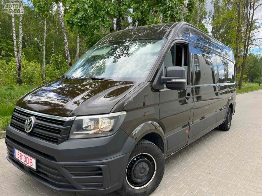 Brown Volkswagen Crafter 2018 in Kaunas, with an engine capacity of 2.00 L and mileage of 222 thousand km for 9500 €, photo 1 on AUTOMOTO.COM.LV
