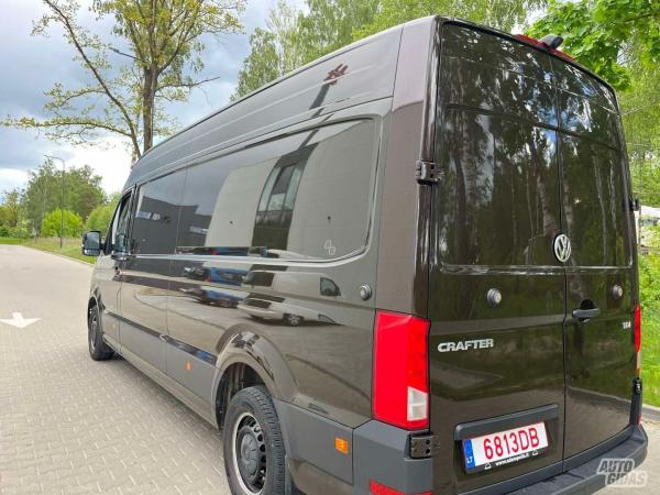 Brūns Volkswagen Crafter 2018 Kauņa, ar dzinēja tilpumu 2.00 L un nobraukumu 222 tūkst. km par 9500 €, foto 3 vietnē AUTOMOTO.COM.LV