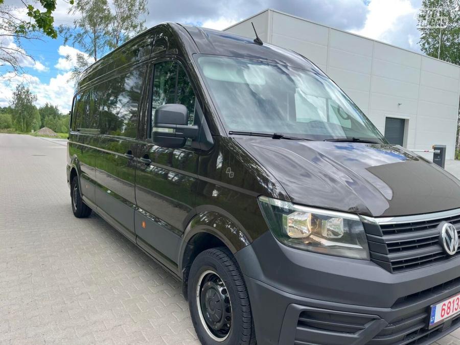Brūns Volkswagen Crafter 2018 Kauņa, ar dzinēja tilpumu 2.00 L un nobraukumu 360 tūkst. km par 9500 €, foto 9 vietnē AUTOMOTO.COM.LV