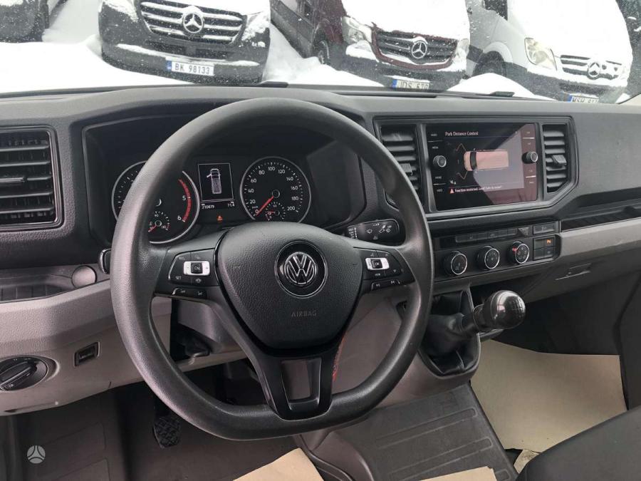 Brown Volkswagen Crafter 2021 in Klaipeda, with an engine capacity of 2.00 L and mileage of 211 thousand km for 13800 €, photo 19 on AUTOMOTO.COM.LV