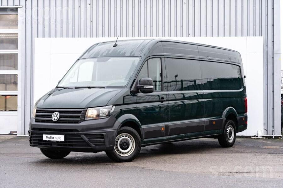Zaļš Volkswagen Crafter 2024 Rīga, ar dzinēja tilpumu 2.00 L un nobraukumu 55 tūkst. km par 34950 €, foto 1 vietnē AUTOMOTO.COM.LV
