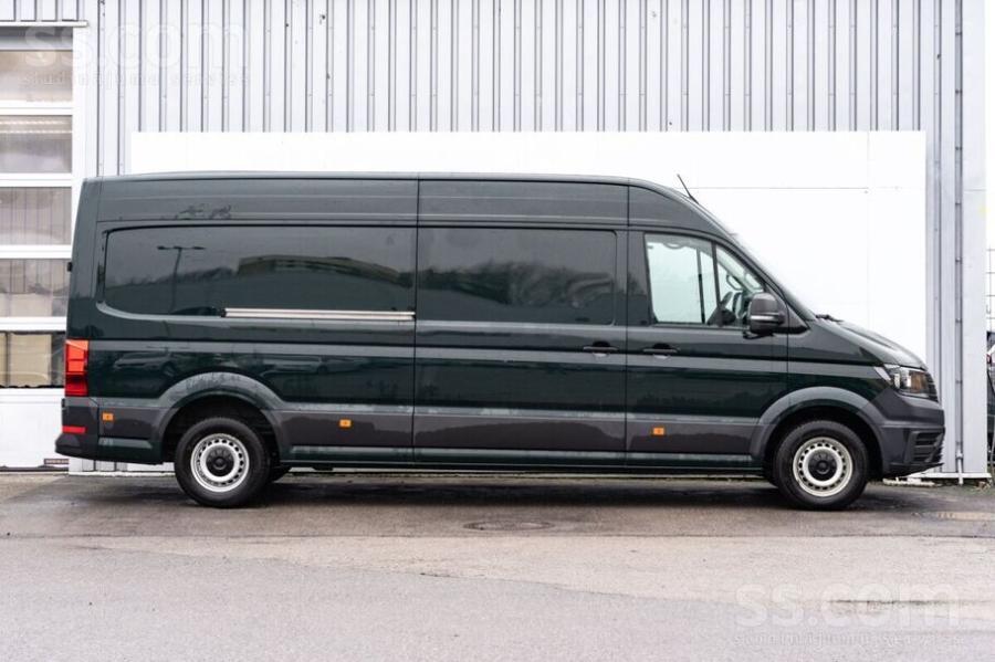 Zaļš Volkswagen Crafter 2024 Rīga, ar dzinēja tilpumu 2.00 L un nobraukumu 55 tūkst. km par 34950 €, foto 5 vietnē AUTOMOTO.COM.LV