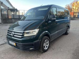Green Volkswagen Crafter 2019 in Kaunas, with an engine capacity of 2.00 L and mileage of 258 thousand km for 28500 €, photo 4 on AUTOMOTO.COM.LV