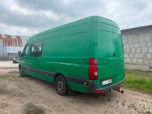 Zaļš Volkswagen Crafter 2008 Jelgava, ar dzinēja tilpumu 2.50 L un nobraukumu 396 tūkst. km par 4800 €, foto 3 vietnē AUTOMOTO.COM.LV