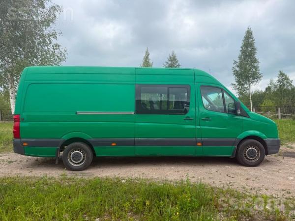 Zaļš Volkswagen Crafter 2008 Jelgava, ar dzinēja tilpumu 2.50 L un nobraukumu 396 tūkst. km par 4800 €, foto 4 vietnē AUTOMOTO.COM.LV