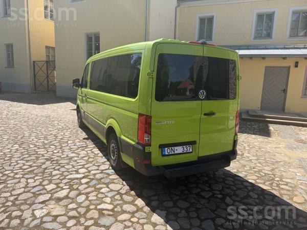 Green Volkswagen Crafter 2017 in Jekabpils, with an engine capacity of 2.00 L and mileage of 288 thousand km for 15200 €, photo 4 on AUTOMOTO.COM.LV