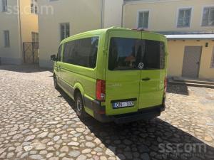 Green Volkswagen Crafter 2017 in Jekabpils, with an engine capacity of 2.00 L and mileage of 288 thousand km for 15200 €, photo 5 on AUTOMOTO.COM.LV