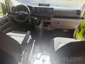 Green Volkswagen Crafter 2017 in Jekabpils, with an engine capacity of 2.00 L and mileage of 288 thousand km for 15200 €, photo 9 on AUTOMOTO.COM.LV