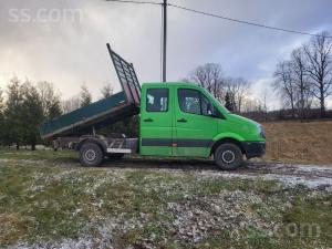 Green Volkswagen Crafter 2012 in Liepaja, with an engine capacity of 2.00 L and mileage of 347 thousand km for 6660 €, photo  on AUTOMOTO.COM.LV