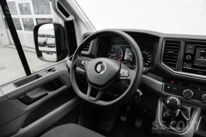 Green Volkswagen Crafter 2024 in Riga, with an engine capacity of 2.00 L and mileage of 58 thousand km for 34950 €, photo 17 on AUTOMOTO.COM.LV