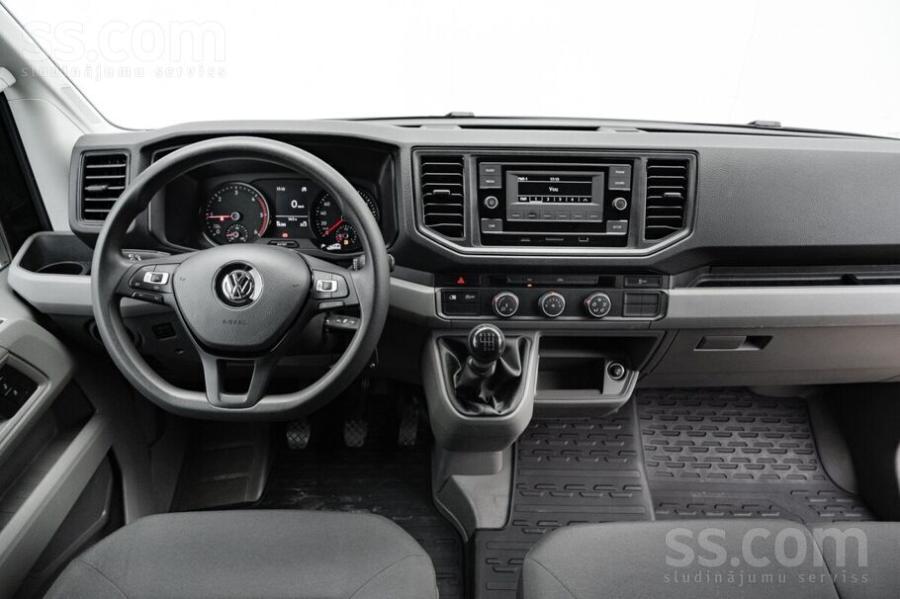 Green Volkswagen Crafter 2024 in Riga, with an engine capacity of 2.00 L and mileage of 58 thousand km for 34950 €, photo 18 on AUTOMOTO.COM.LV