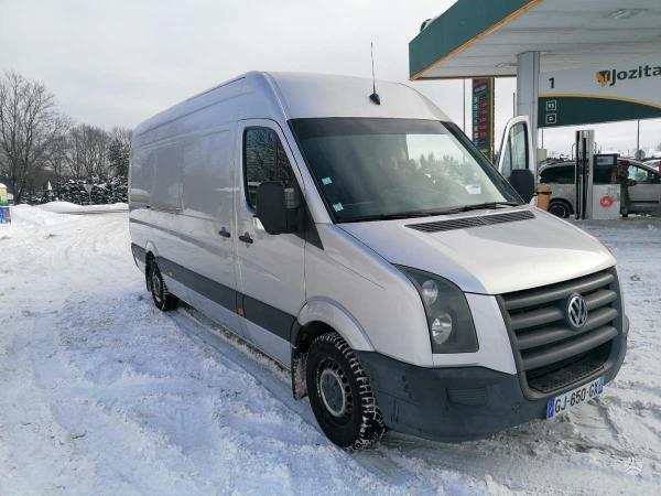 Grey Volkswagen Crafter 2007 in Taurage, with an engine capacity of 0.00 L and mileage of 221 thousand km for 7300 €, photo 9 on AUTOMOTO.COM.LV