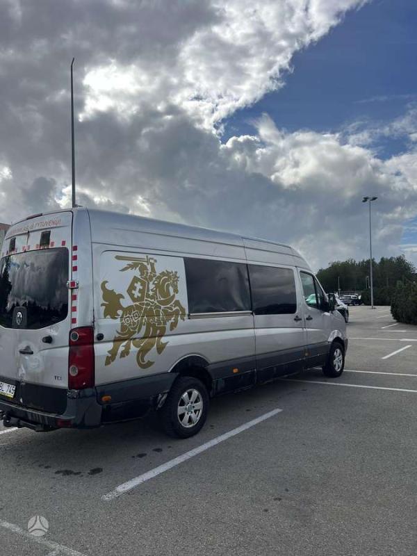 Pelēks Volkswagen Crafter 2007 Šauļi, ar dzinēja tilpumu 2.50 L un nobraukumu 56 tūkst. km par 4800 €, foto 5 vietnē AUTOMOTO.COM.LV