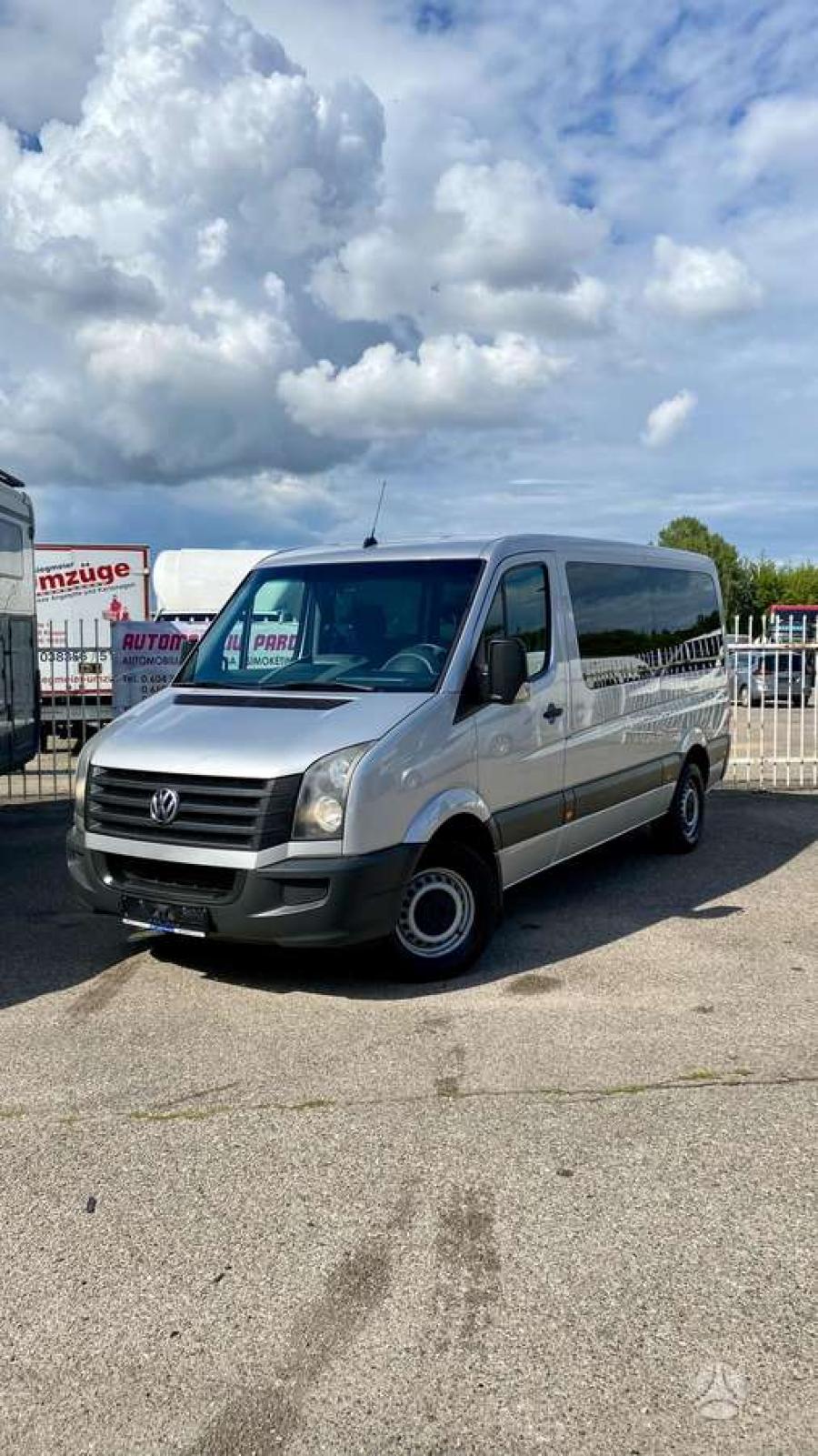 Pelēks Volkswagen Crafter 2013 Marijampole, ar dzinēja tilpumu 1.97 L un nobraukumu 442 tūkst. km par 11798 €, foto 1 vietnē AUTOMOTO.COM.LV
