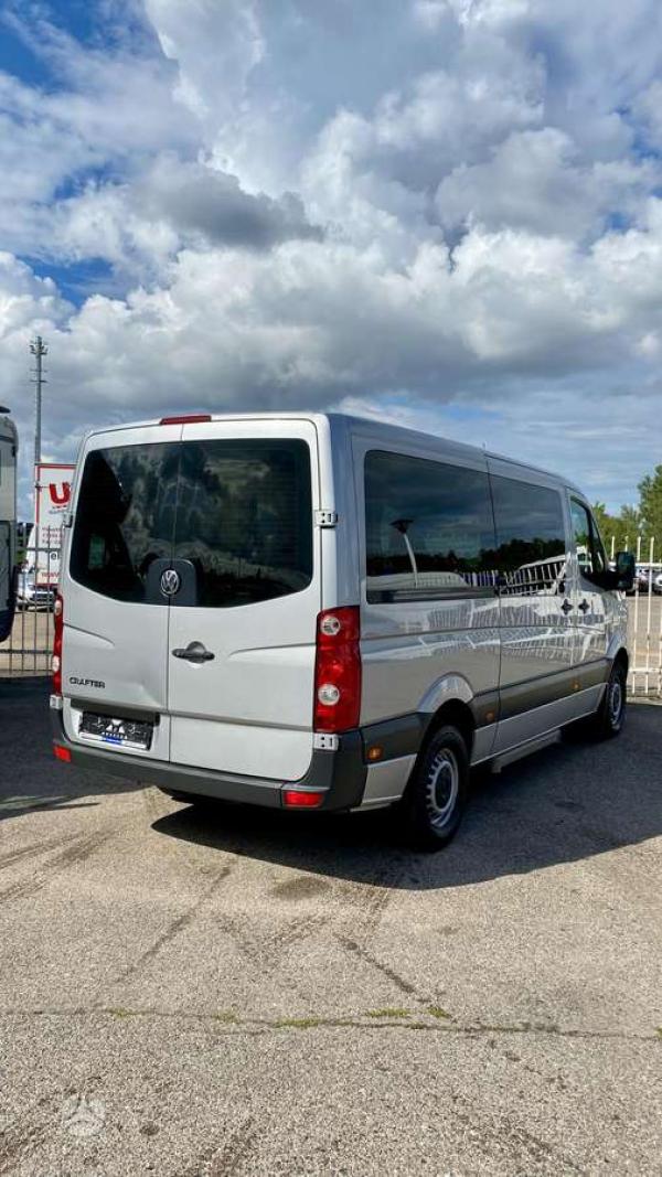 Grey Volkswagen Crafter 2013 in Marijampole, with an engine capacity of 1.97 L and mileage of 442 thousand km for 11556 €, photo 3 on AUTOMOTO.COM.LV