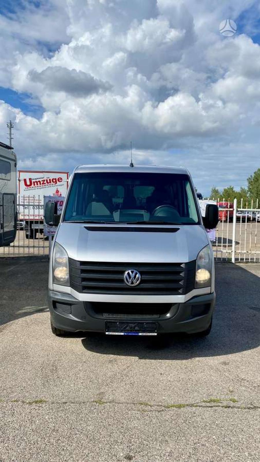 Pelēks Volkswagen Crafter 2013 Marijampole, ar dzinēja tilpumu 1.97 L un nobraukumu 442 tūkst. km par 11314 €, foto 4 vietnē AUTOMOTO.COM.LV