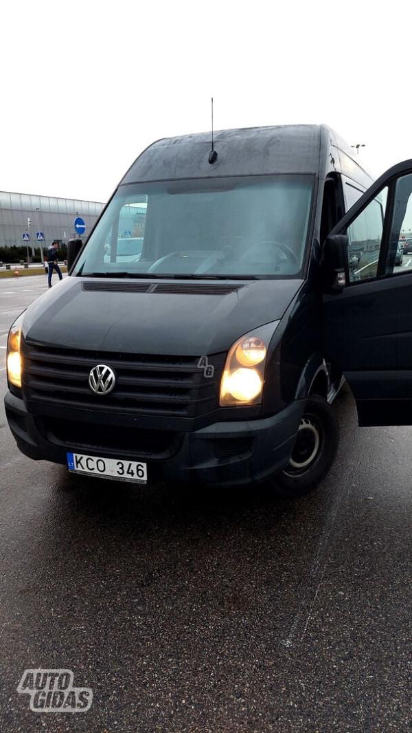 Grey Volkswagen Crafter 2014 in Kaunas, with an engine capacity of 2.00 L and mileage of 290 thousand km for 7850 €, photo 1 on AUTOMOTO.COM.LV