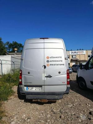 Pelēks Volkswagen Crafter 2016 Viļņa, ar dzinēja tilpumu 1.97 L un nobraukumu 440 tūkst. km par 4000 €, foto 5 vietnē AUTOMOTO.COM.LV