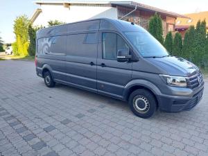 Pelēks Volkswagen Crafter 2017 Utena, ar dzinēja tilpumu 1.97 L un nobraukumu 172 tūkst. km par 13900 €, foto  vietnē AUTOMOTO.COM.LV