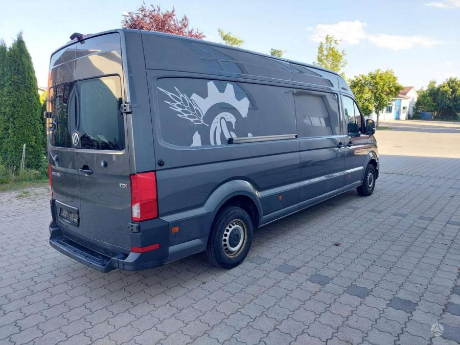 Pelēks Volkswagen Crafter 2017 Utena, ar dzinēja tilpumu 1.97 L un nobraukumu 172 tūkst. km par 13900 €, foto 10 vietnē AUTOMOTO.COM.LV