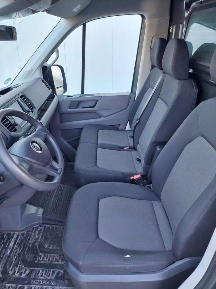 Pelēks Volkswagen Crafter 2017 Utena, ar dzinēja tilpumu 1.97 L un nobraukumu 172 tūkst. km par 13900 €, foto 15 vietnē AUTOMOTO.COM.LV