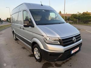 Pelēks Volkswagen Crafter 2018 Skaudvilė, ar dzinēja tilpumu 1.97 L un nobraukumu 310 tūkst. km par 11900 €, foto  vietnē AUTOMOTO.COM.LV