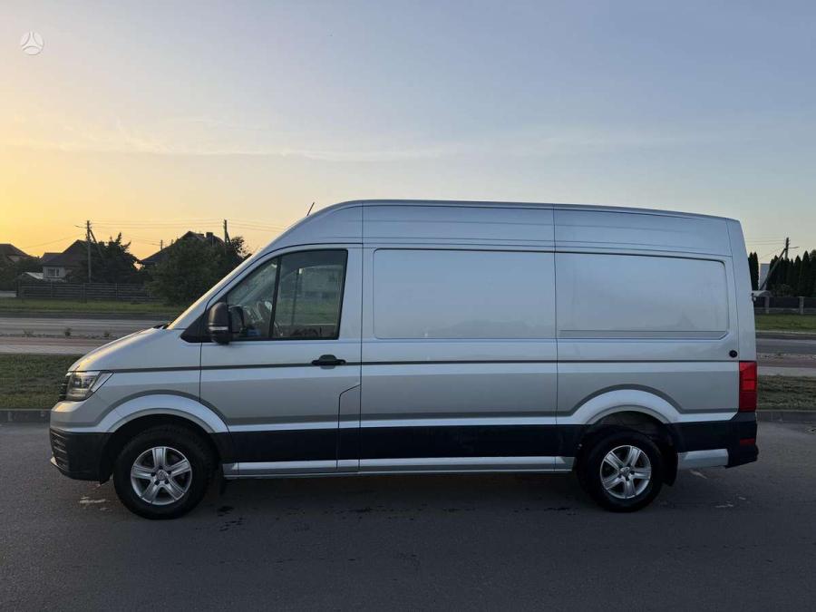 Pelēks Volkswagen Crafter 2018 Skaudvilė, ar dzinēja tilpumu 1.97 L un nobraukumu 310 tūkst. km par 11900 €, foto 8 vietnē AUTOMOTO.COM.LV