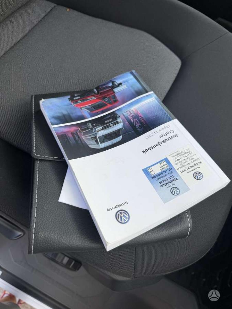 Pelēks Volkswagen Crafter 2018 Skaudvilė, ar dzinēja tilpumu 1.97 L un nobraukumu 310 tūkst. km par 11900 €, foto 23 vietnē AUTOMOTO.COM.LV