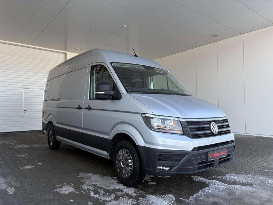 Pelēks Volkswagen Crafter 2019 Viļņa, ar dzinēja tilpumu 1.97 L un nobraukumu 73 tūkst. km par 24990 €, foto 4 vietnē AUTOMOTO.COM.LV
