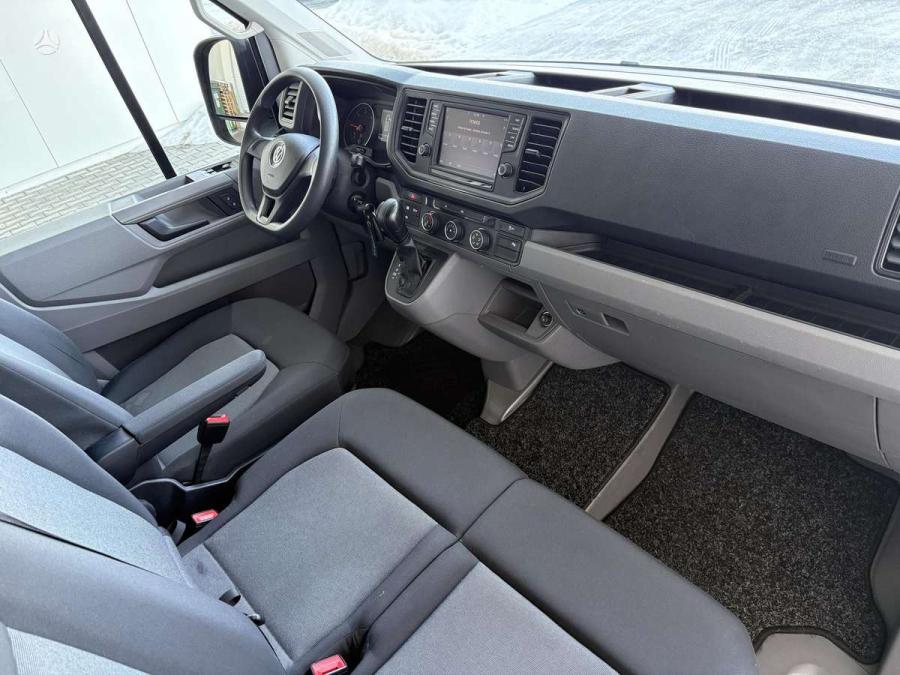 Pelēks Volkswagen Crafter 2019 Viļņa, ar dzinēja tilpumu 1.97 L un nobraukumu 73 tūkst. km par 24990 €, foto 17 vietnē AUTOMOTO.COM.LV