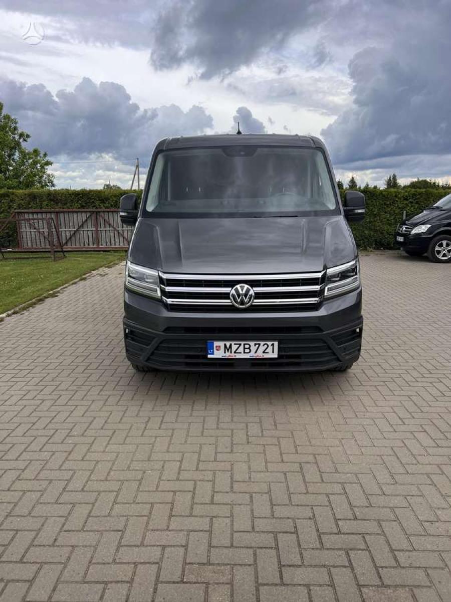 Grey Volkswagen Crafter 2019 in Jonava, with an engine capacity of 1.97 L and mileage of 339 thousand km for 15000 €, photo 1 on AUTOMOTO.COM.LV