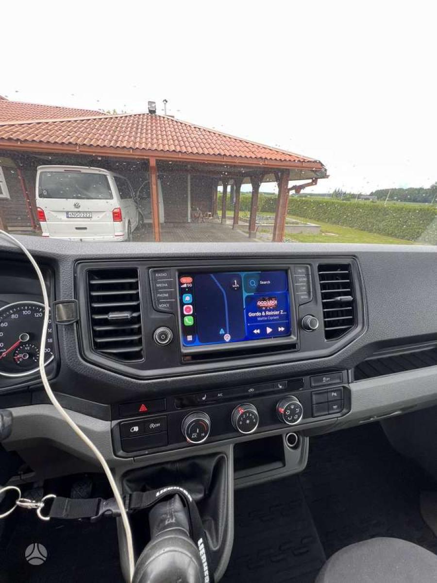 Grey Volkswagen Crafter 2019 in Jonava, with an engine capacity of 1.97 L and mileage of 339 thousand km for 15000 €, photo 14 on AUTOMOTO.COM.LV