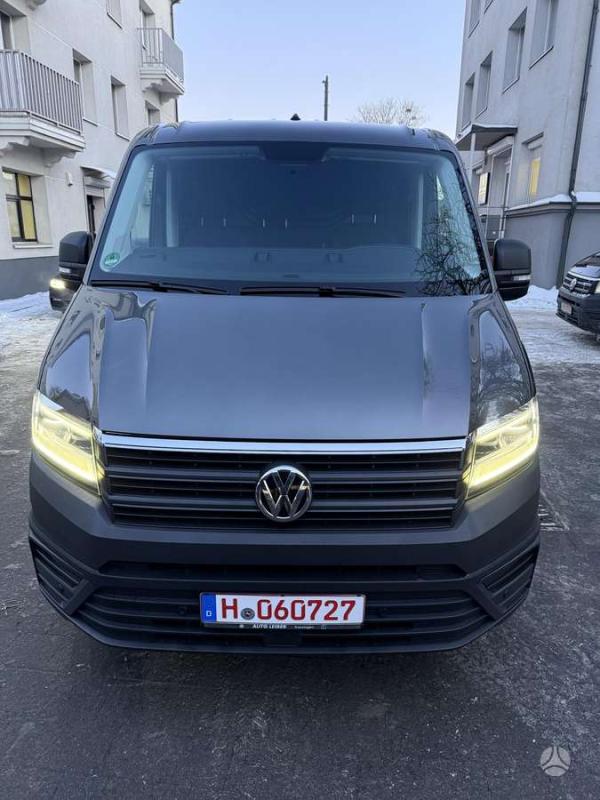 Grey Volkswagen Crafter 2020 in Jonava, with an engine capacity of 1.97 L and mileage of 239 thousand km for 20500 €, photo 2 on AUTOMOTO.COM.LV