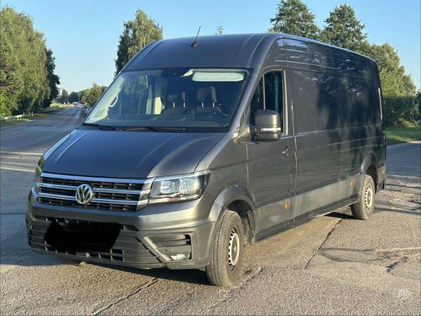 Grey Volkswagen Crafter 2021 in Panevezys, with an engine capacity of 2.00 L and mileage of 276 thousand km for 13500 €, photo 6 on AUTOMOTO.COM.LV