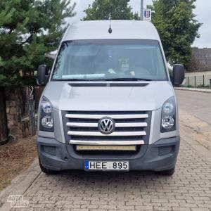 Grey Volkswagen Crafter 2006 in Mazeikiai, with an engine capacity of 2.50 L and mileage of 310 thousand km for 4999 €, photo 2 on AUTOMOTO.COM.LV