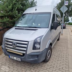Grey Volkswagen Crafter 2006 in Mazeikiai, with an engine capacity of 2.50 L and mileage of 310 thousand km for 4999 €, photo 3 on AUTOMOTO.COM.LV