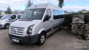 Pelēks Volkswagen Crafter 2006 Rīga, ar dzinēja tilpumu 2.50 L un nobraukumu 222 tūkst. km par 5500 €, foto  vietnē AUTOMOTO.COM.LV