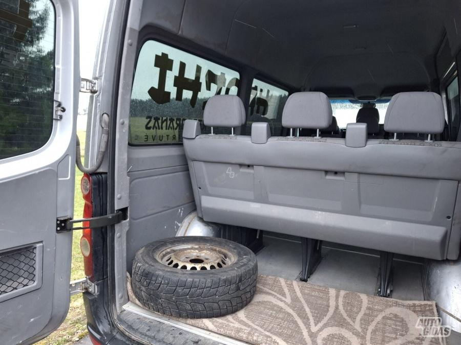 Pelēks Volkswagen Crafter 2007 Mažeikiai, ar dzinēja tilpumu 2.50 L un nobraukumu 400 tūkst. km par 7500 €, foto 11 vietnē AUTOMOTO.COM.LV