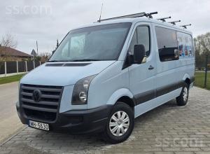Pelēks Volkswagen Crafter 2007 Bauska, ar dzinēja tilpumu 2.50 L un nobraukumu 536 tūkst. km par 5800 €, foto  vietnē AUTOMOTO.COM.LV